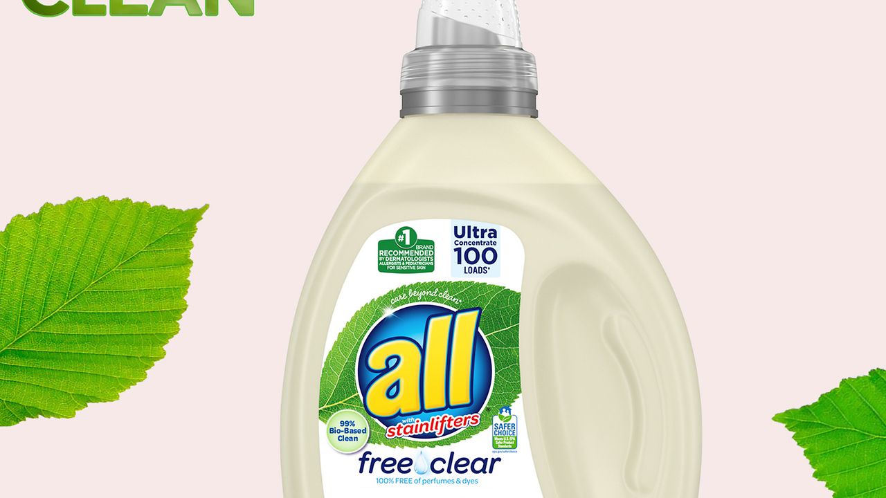 all® free clear Launches Sustainable Laundry Detergent Innovation