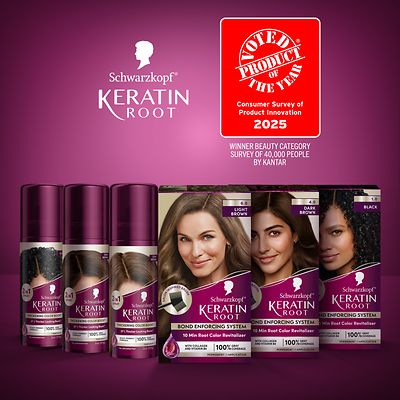 SCHWARZKOPF® KERATIN ROOT PERMANENT COLOR AND TEMPORARY COLOR ...