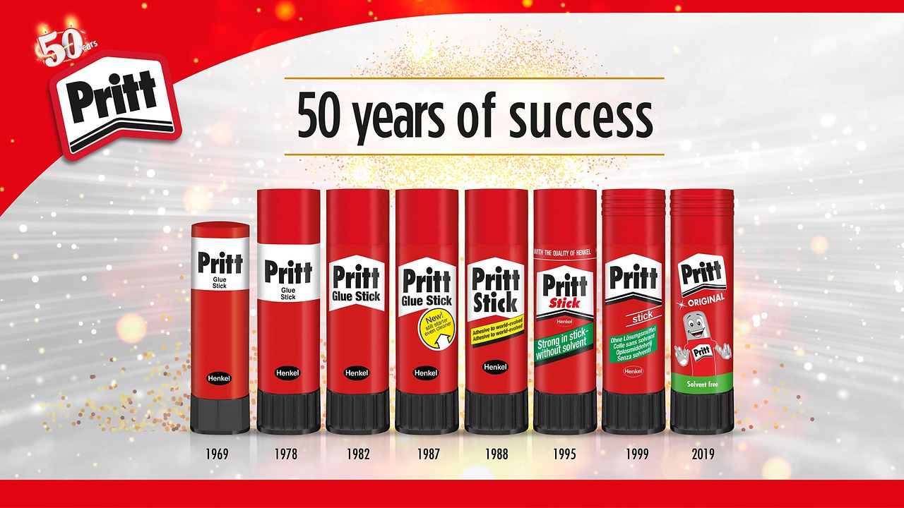 The famous Pritt glue stick turns 50